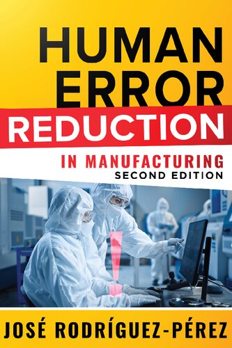 Human Error Reduction in Manufacturing (PDF/EPUB Version) – Controses Store Human Error Reduction in Manufacturing (PDF/EPUB Version) – Controses Store