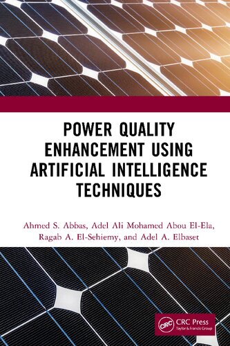 Power Quality Enhancement using Artificial Intelligence Techniques (PDF ... Power Quality Enhancement using Artificial Intelligence Techniques (PDF ...