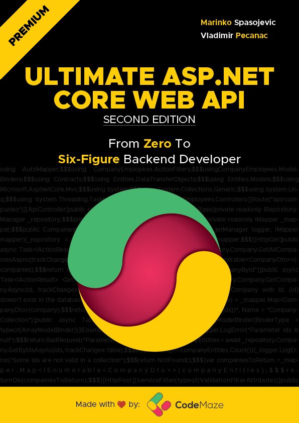 Ultimate Aspnet Core Web Api From Zero To Six Figure Backend Developer Pdfepub Version